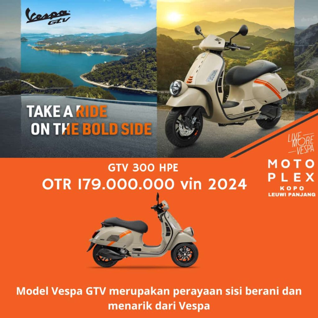 Promo Vespa Terbaik di Bandung- Dealer Resmi Vespa Bandung